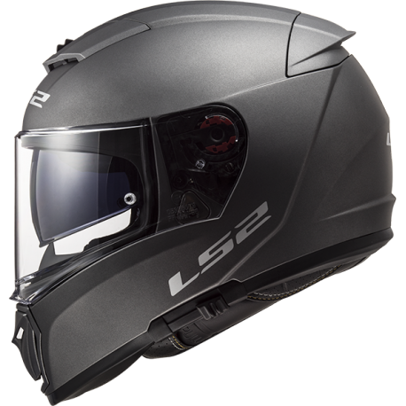 Casque LS2 BREAKER FF390 SOLID TITANIUM - RacingBike